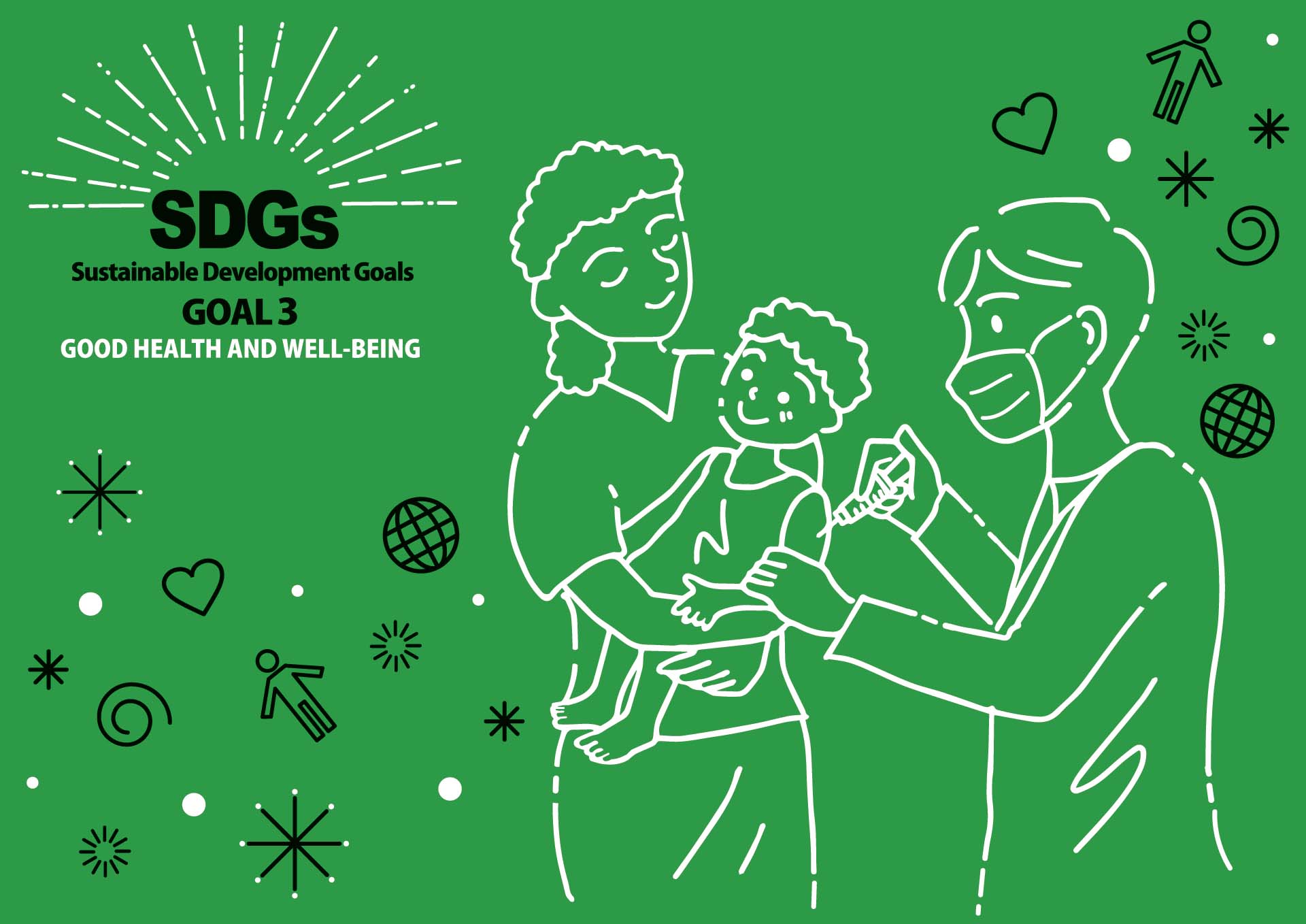 SDGsの目標3 すべての人に健康と福祉を とは? SATでの取り組みを紹介